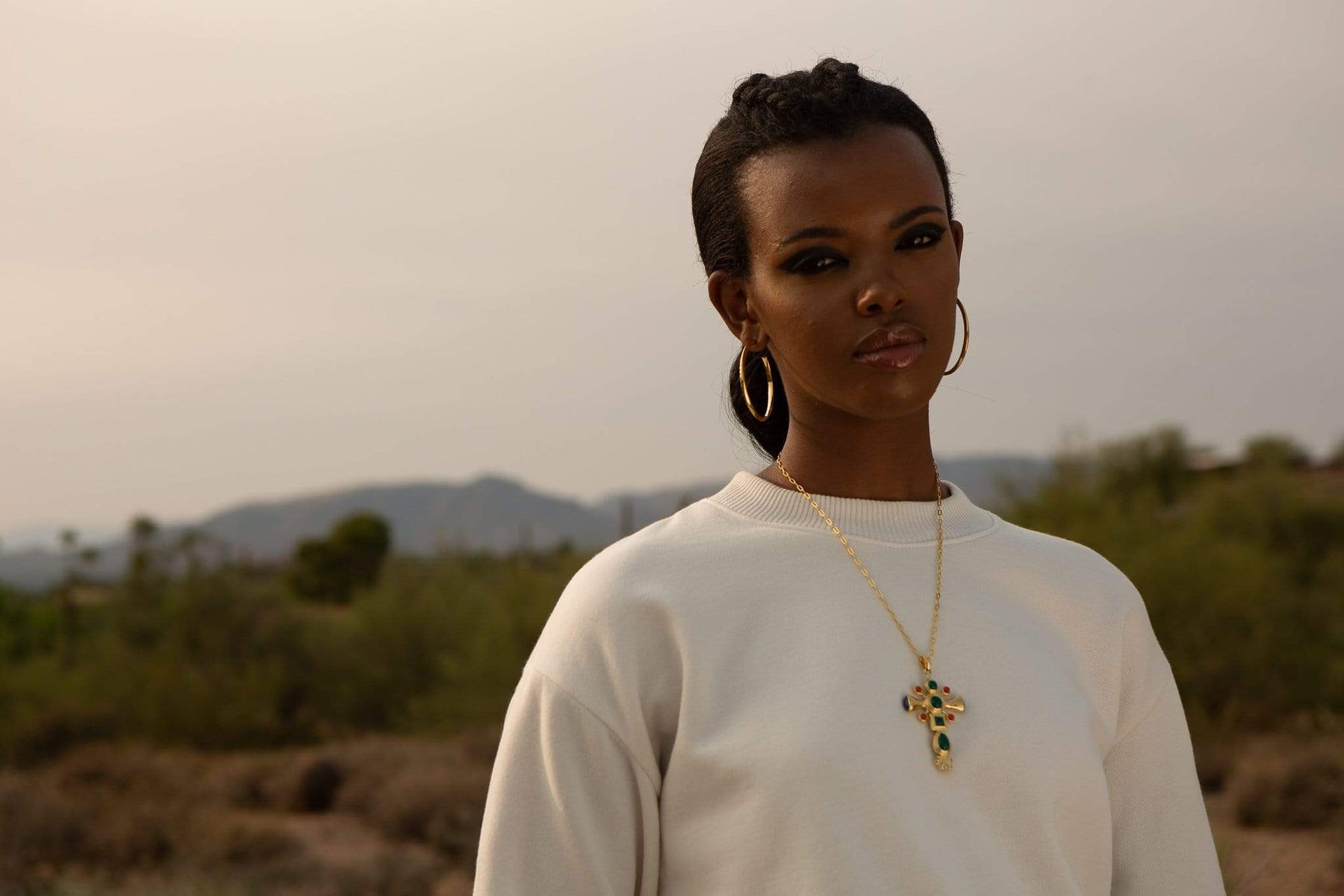 Dream Beautiful Hoop Earrings + Gold - 2 Left – Adore Adorn